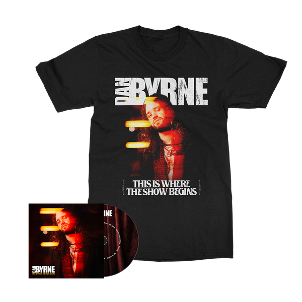 Dan Byrne - This Is Where The Show Begins - CD Merch Bundle